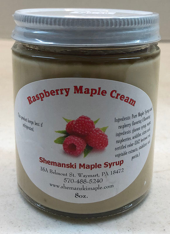 Raspberry Maple Cream – Shemanski Maple Syrup